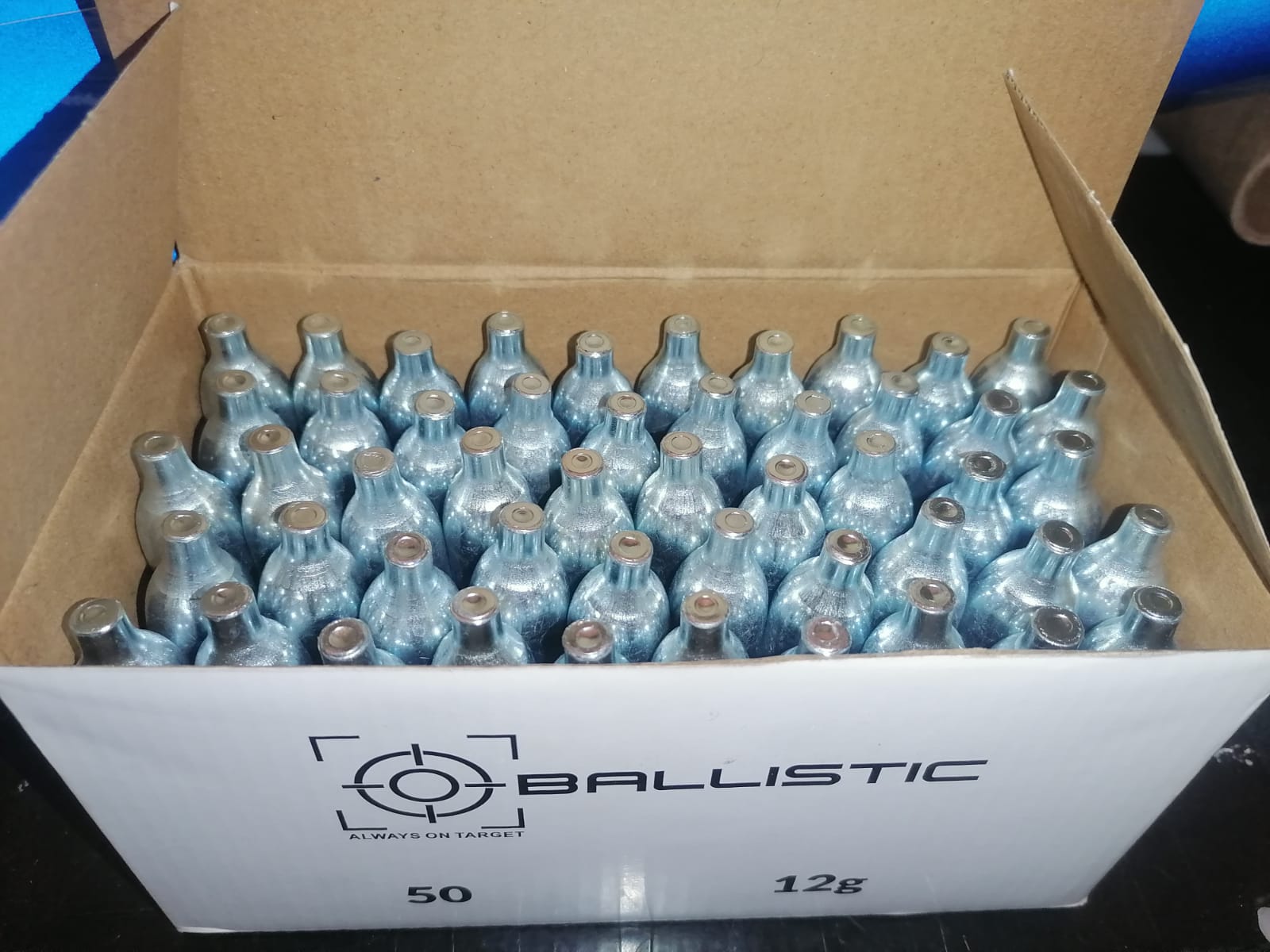 Ballistic 12g Co2 (50) – Rifles and More Pty Ltd